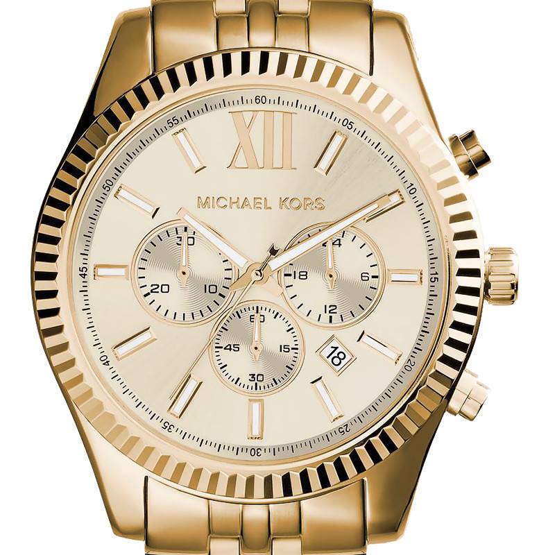Montre Chronographe Lexington Dorée MK8281 - Michael Kors - Ocarat