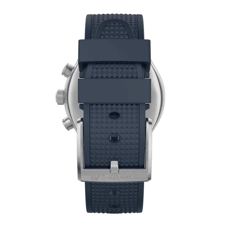 Montre New Irony Chrono Blue Grid YVS454 - Swatch - Ocarat