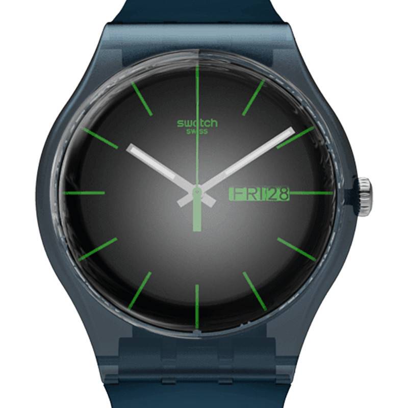 Montre New Gent Blue Rebel SO29N704 - Swatch - Ocarat