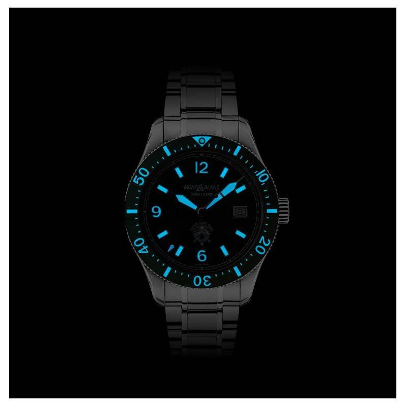 Montre 1858 Iced Sea Automatic Date MB129373-Montblanc - Ocarat