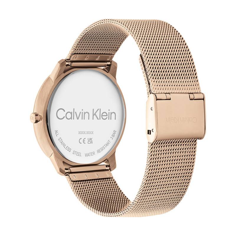 Montre Iconic or rose 25200029 - Calvin Klein - Ocarat