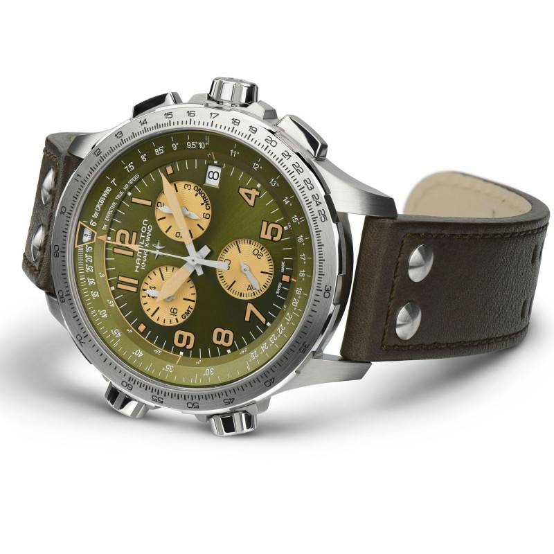 Montre X-Wind GMT Chrono Quartz - H77932560 - Hamilton - Ocarat