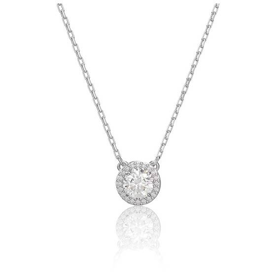 Collier Constella Rond Blanc - 5636264 - Swarovski - Ocarat