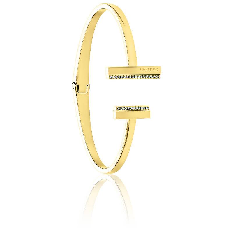 Jonc Timeless Acier Doré 35000161 - Calvin Klein - Ocarat