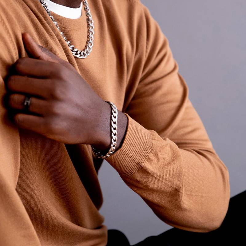 Bracelet Gourmette Hazou Acier - Phebus - Ocarat