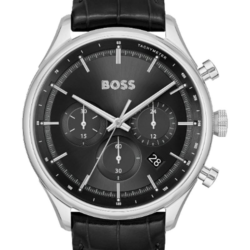 Montre Gregor 1514049 noire - Boss - Ocarat
