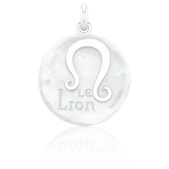 Pendentif argent Signe du Lion - Becker - Ocarat