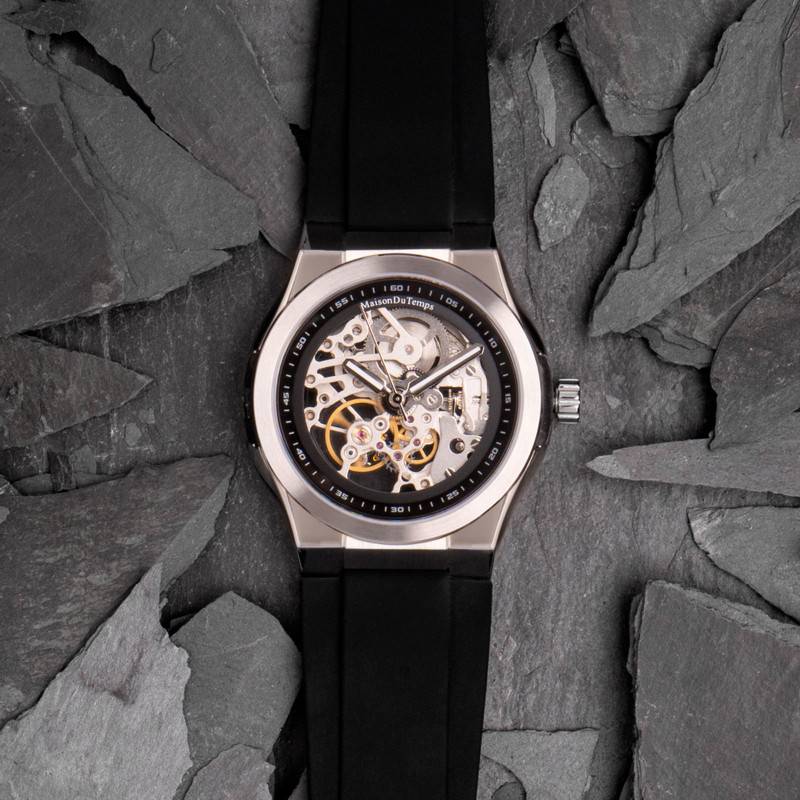 Montre MTEpsilon Skeletton Noir - Maison Du Temps - Ocarat