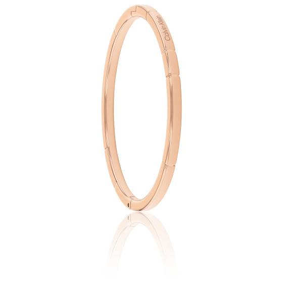 Bracelet Jonc Soft Squares Rosé 35000456 - Calvin Klein - Ocarat