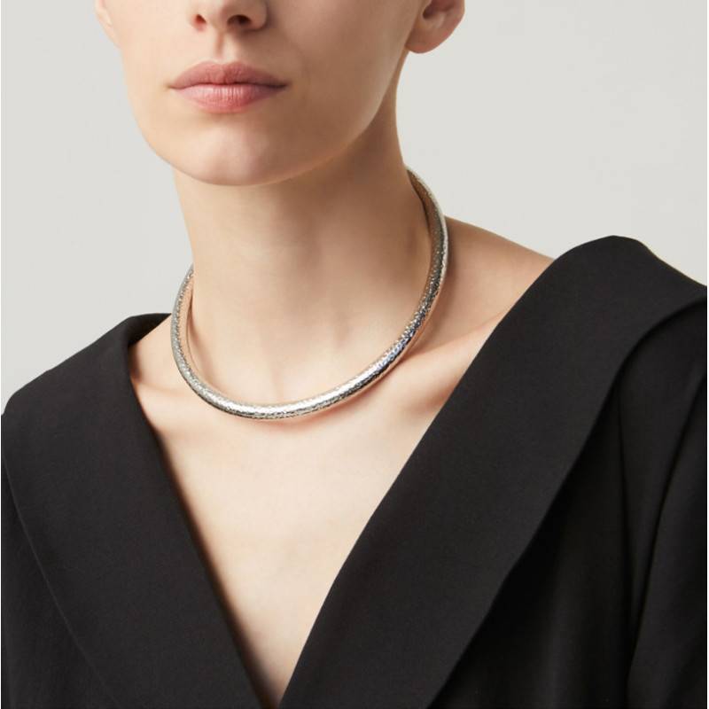 Collier Jonc Rock en Argent 925 - Giovanni Raspini - Ocarat