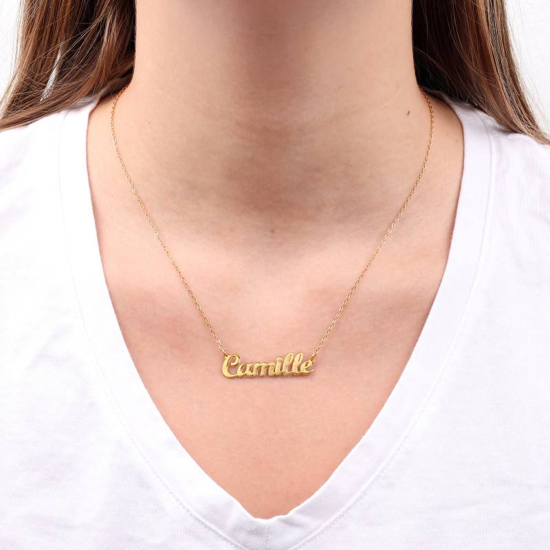 Collier Prénom Plaqué Or - Ocarat